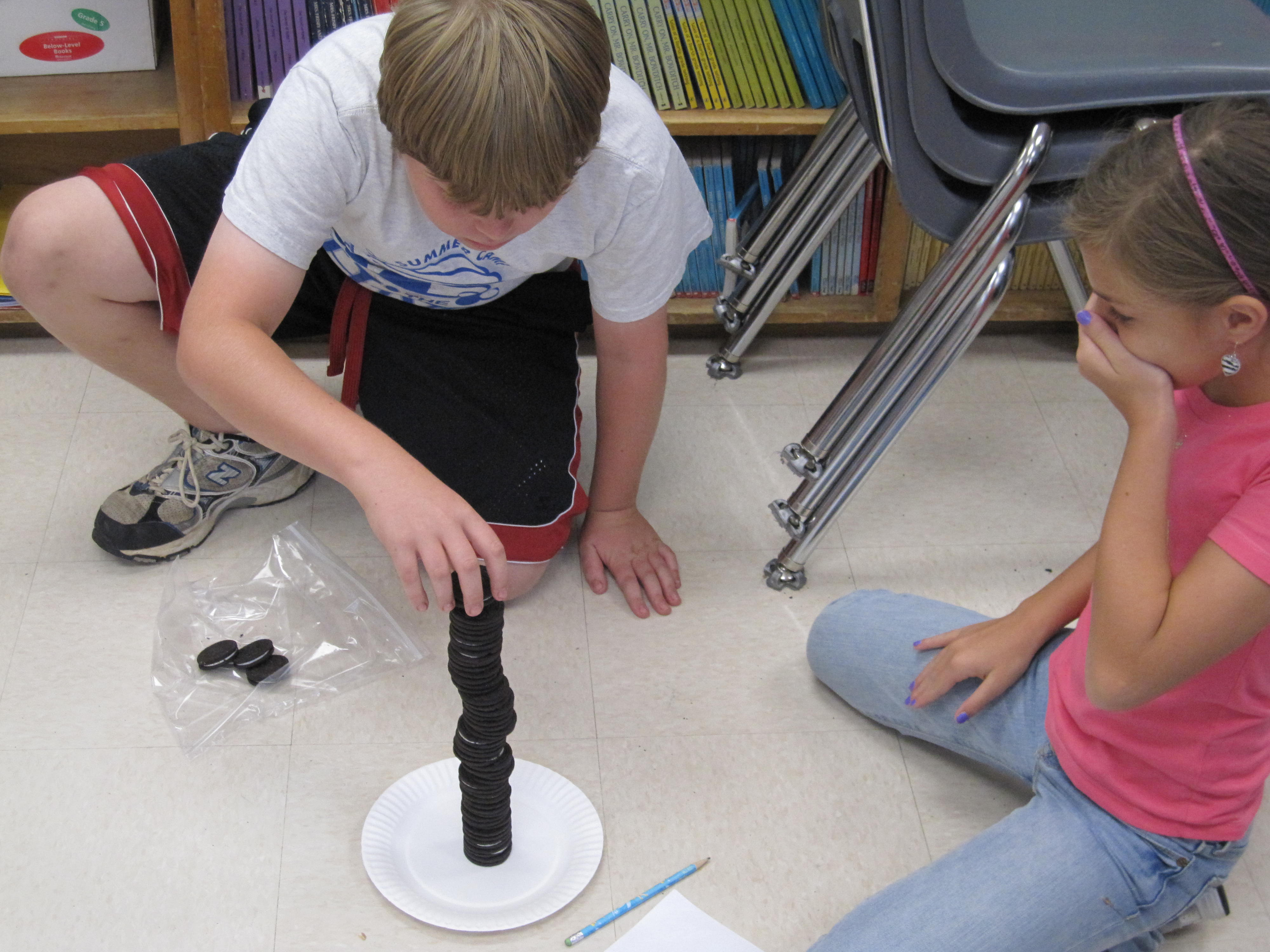 Stacking Oreos! (and graphing them too) – Teaching with Technology
