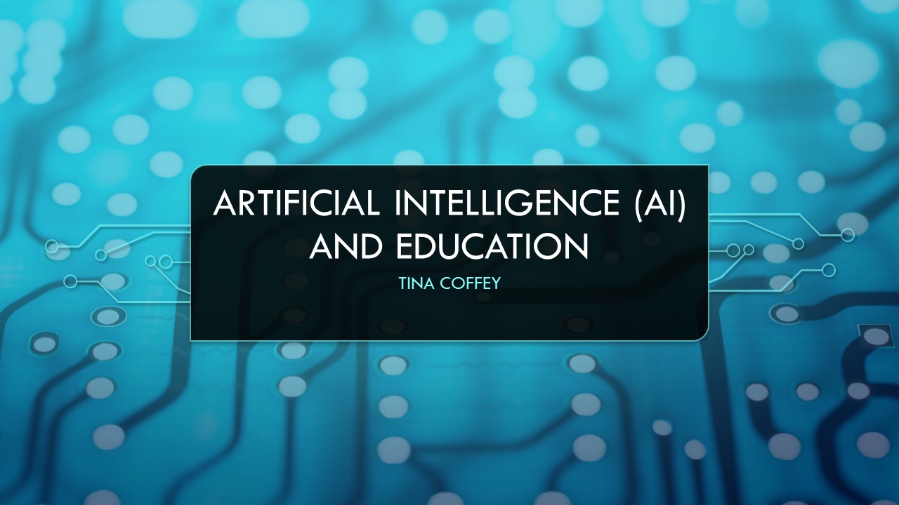 Artificial Intelligence (AI) and Education Presentation – Teaching with ...